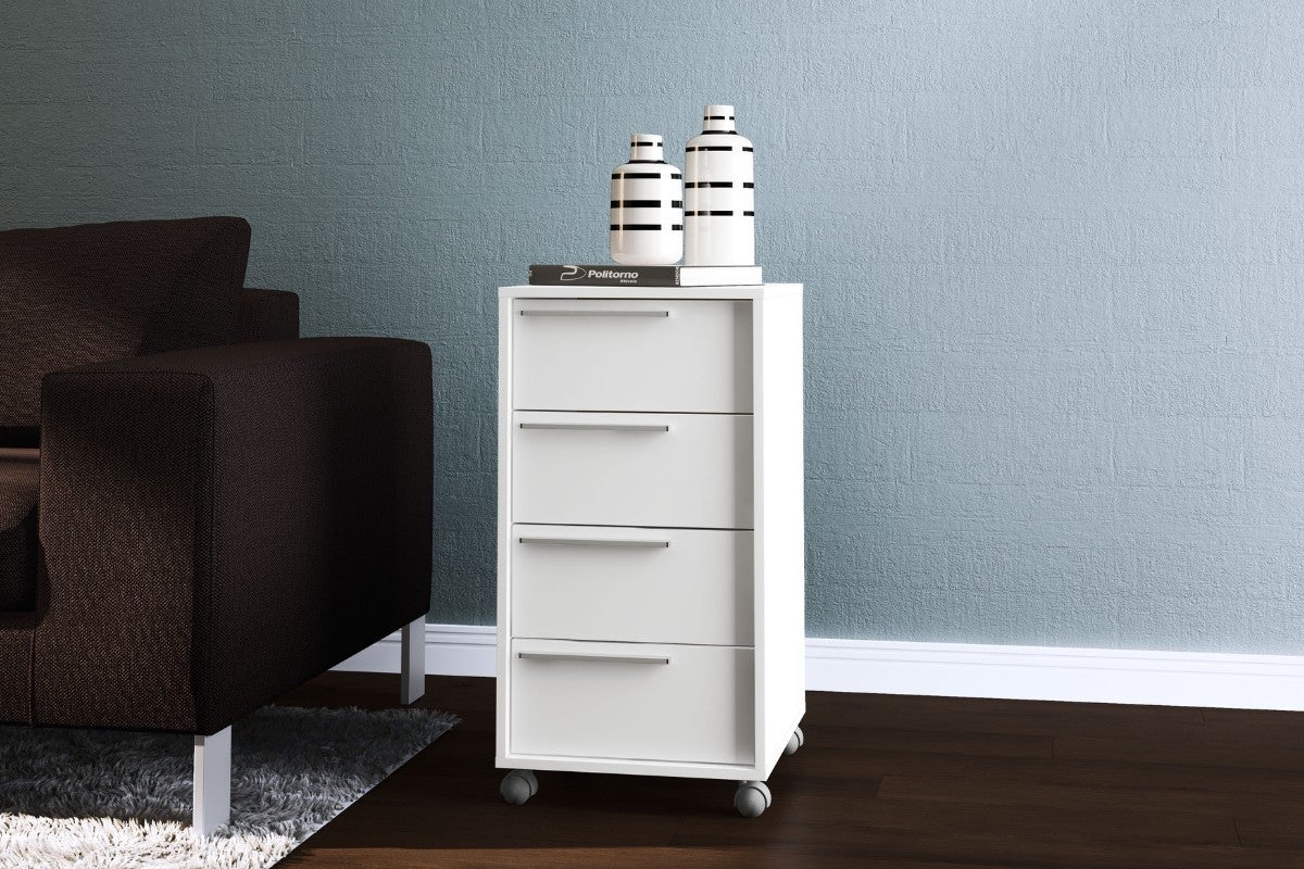 Cajonera 4 cajones maia con ruedas | Leroy Merlin