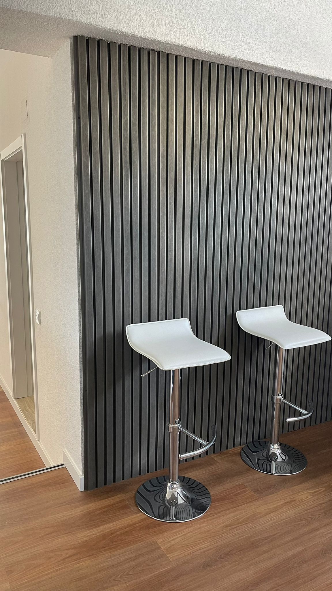 Panel de lamas de WPC para instalación entrelazada interior y exterior ...