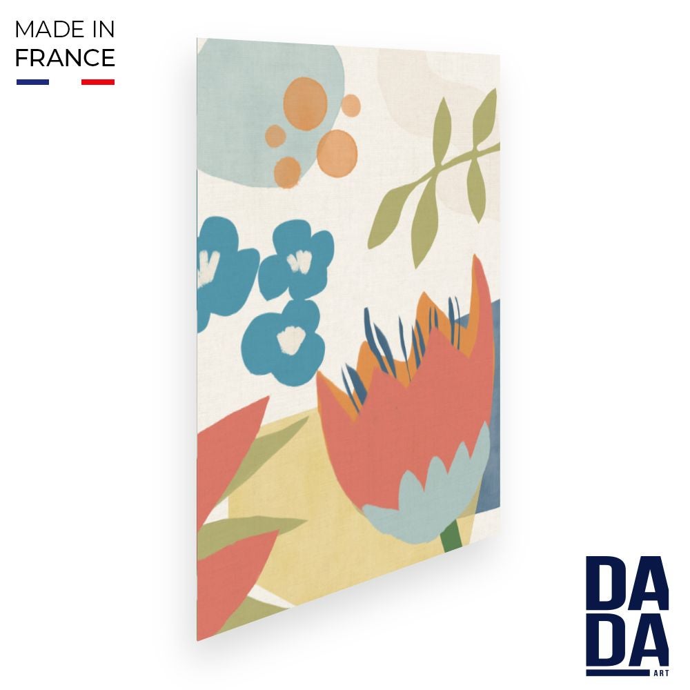 Affiche Fleurs abstraites / 40x50cm / Fabriqué en France / DADA ART ...