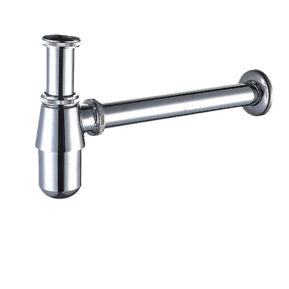 Chrome，Siphon de Lavabo Salle de Bain (1-1/4" x ø 32 mm, 360 mm), Piège ...