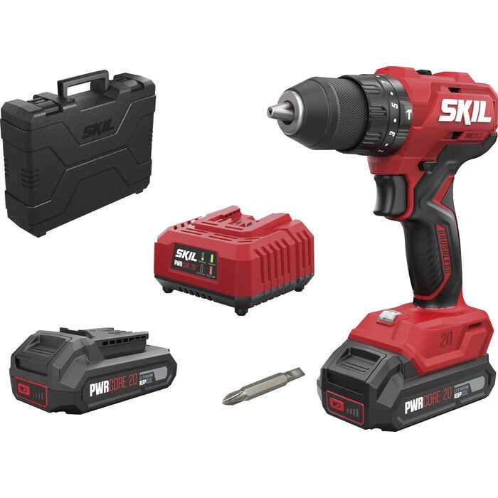 Perceuse à percussion sans fil 3021 - SKIL - 20 V | Leroy Merlin