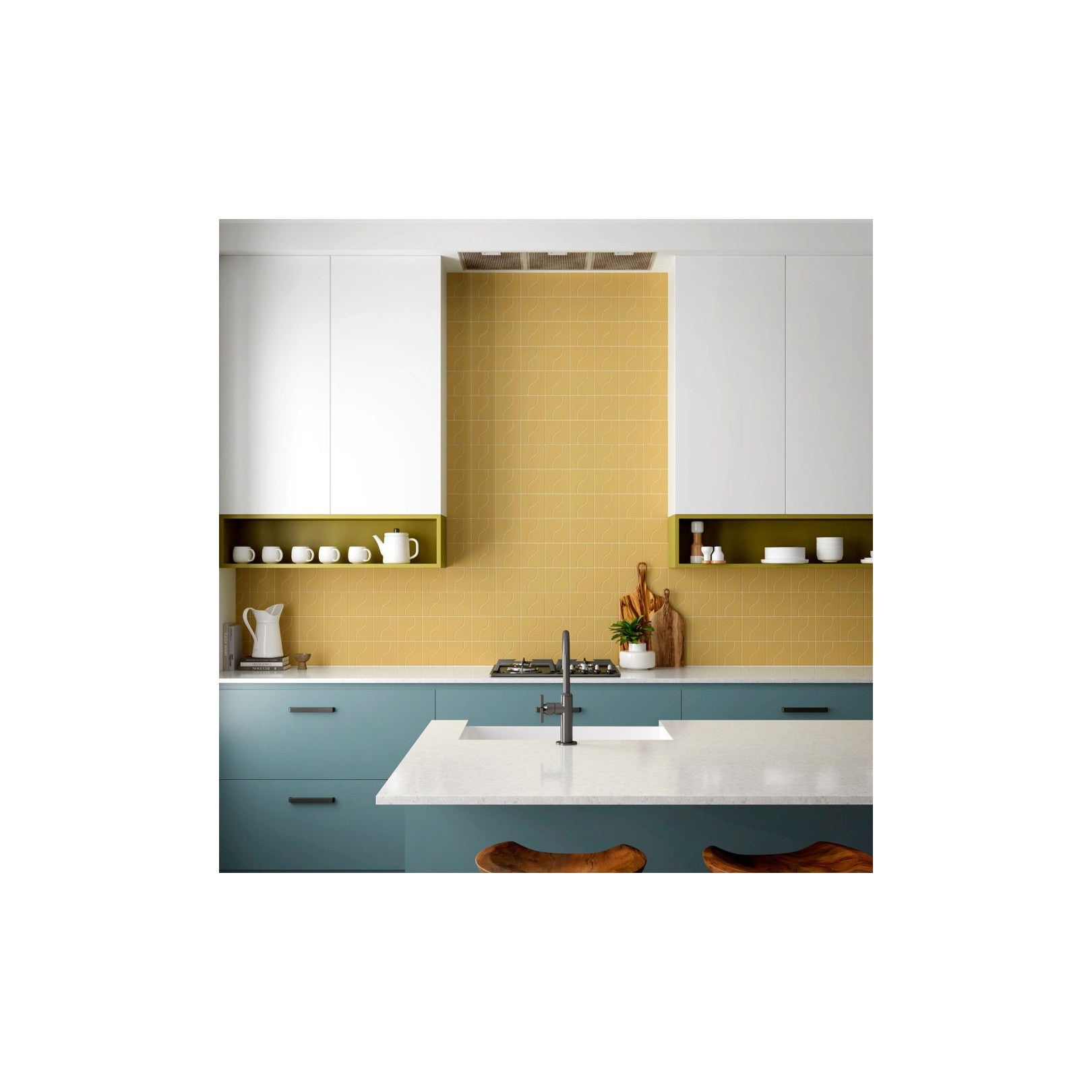 Cornière Carrelage mural faïence effet graphique REVERS 12x8,3cm Jolly ...