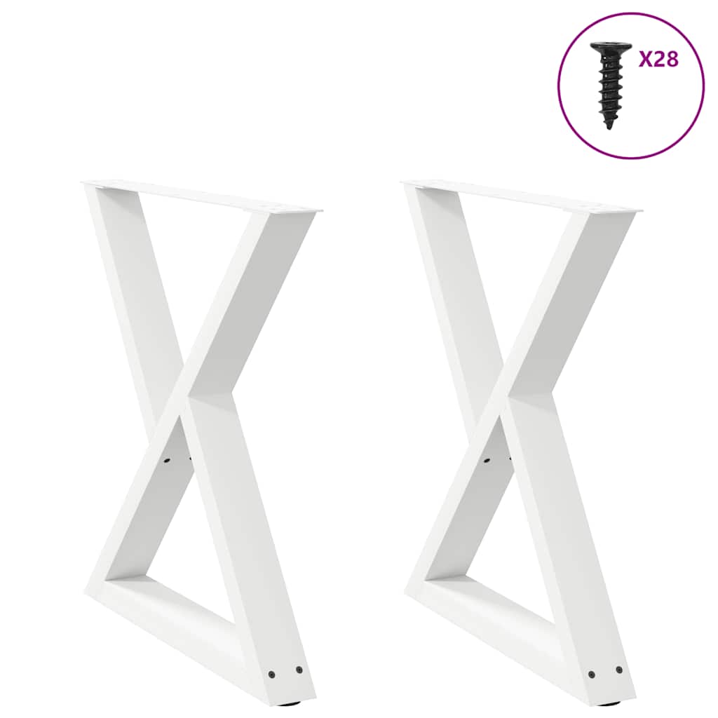 Patas para mesa de comedor (2 unidades), color , 70 x (72-73,3) cm ...