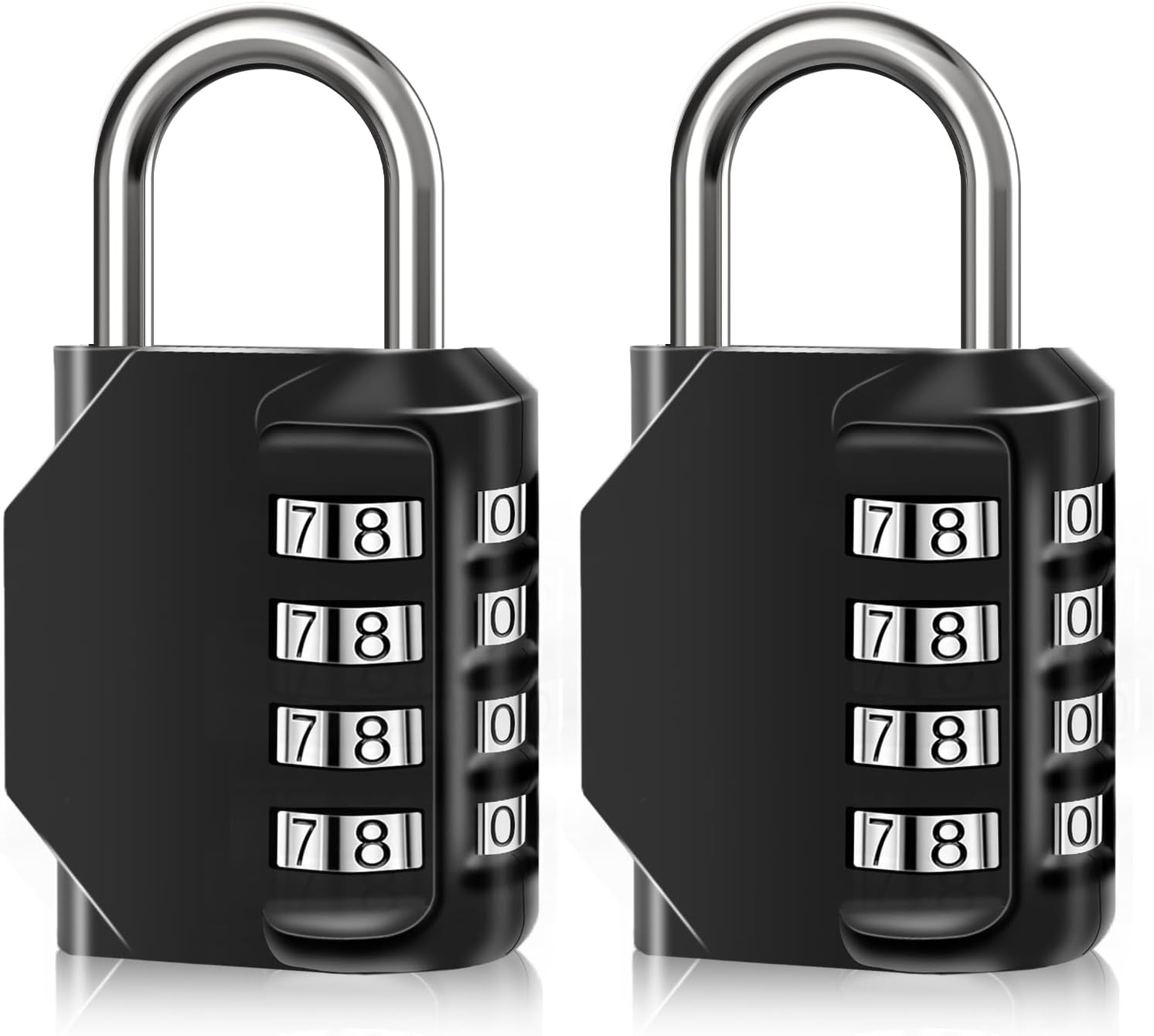 Cadenas à combinaison à 4 chiffres, cadenas étanche en alliage de zinc ...