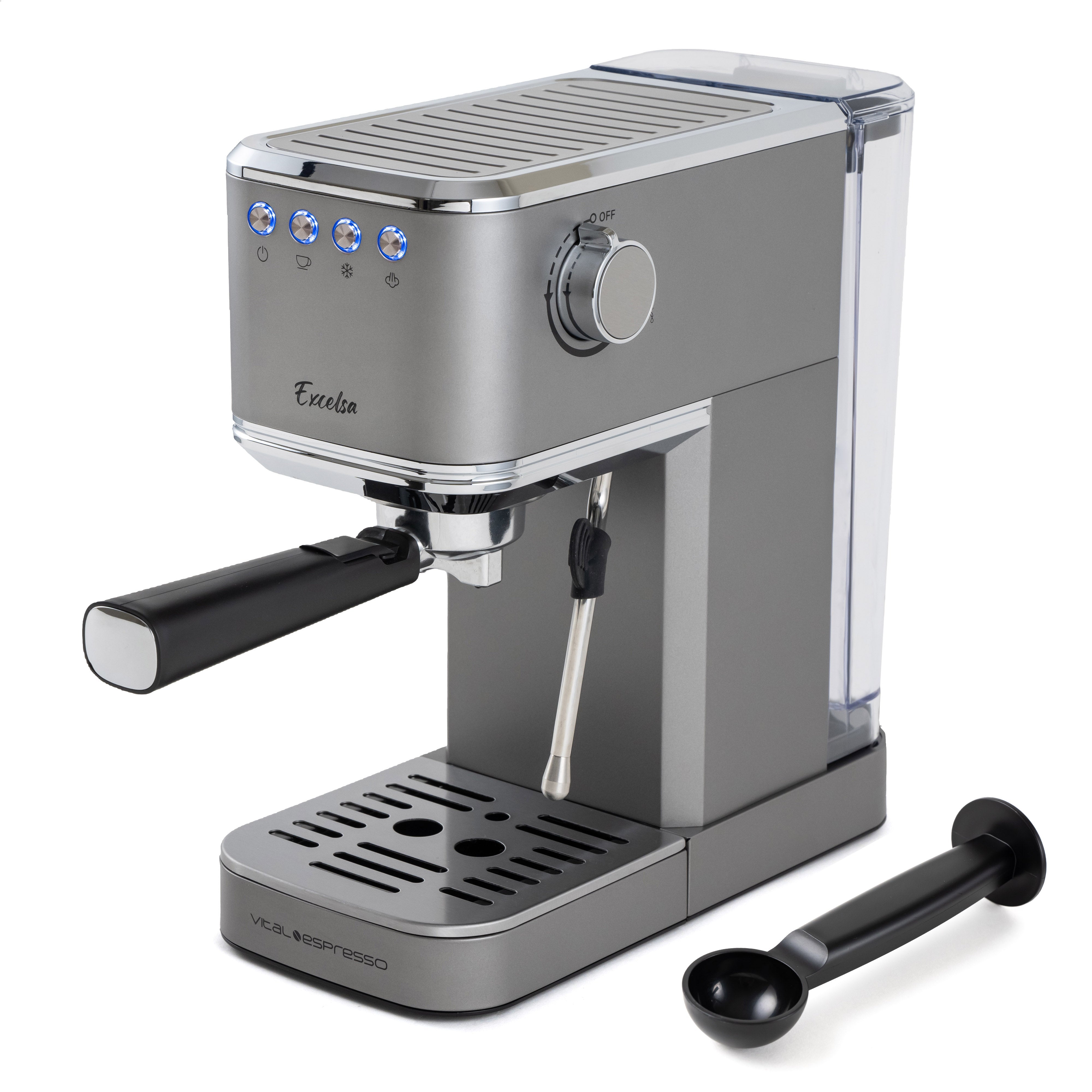 Cafetera express italiana 20 bares y función café frío Vital Express ...