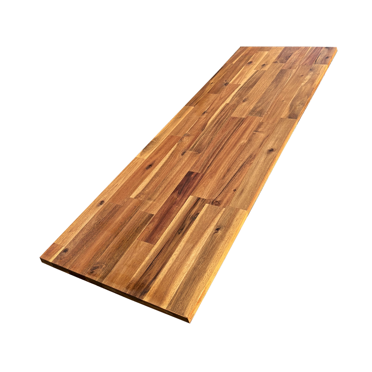 Tablette Acacia Pré-Huilé Teck Abouté, L.120 cm x l.30 cm, Ep.18 mm ...