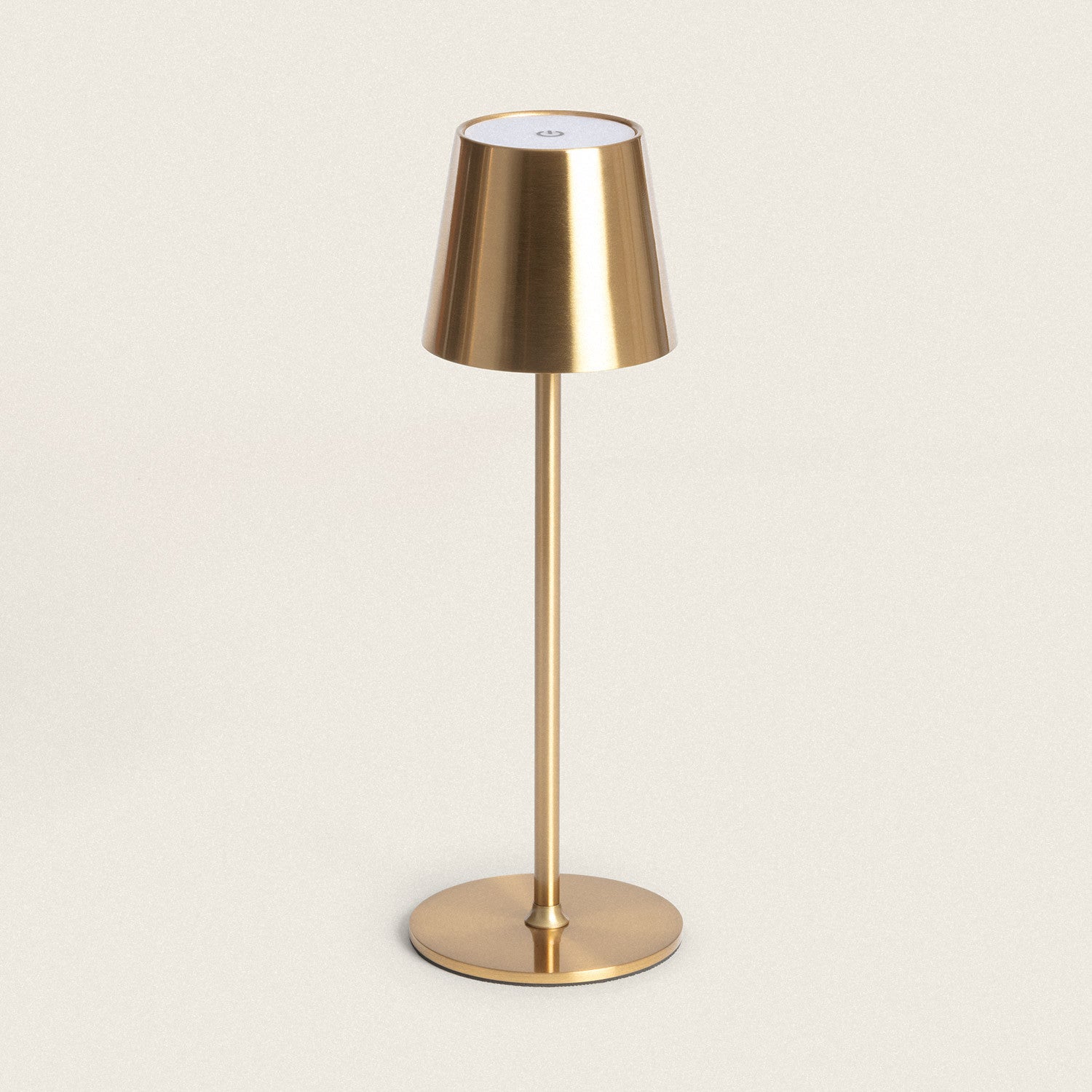 Lámpara de Mesa LED 3W Portátil de Metal con Batería USB Recargable ...