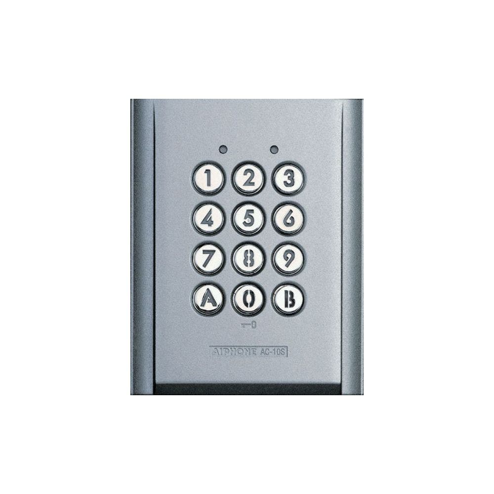 Aiphone - Clavier saillie métal injecté 100 codes et 2 relais - AC10S | Leroy Merlin