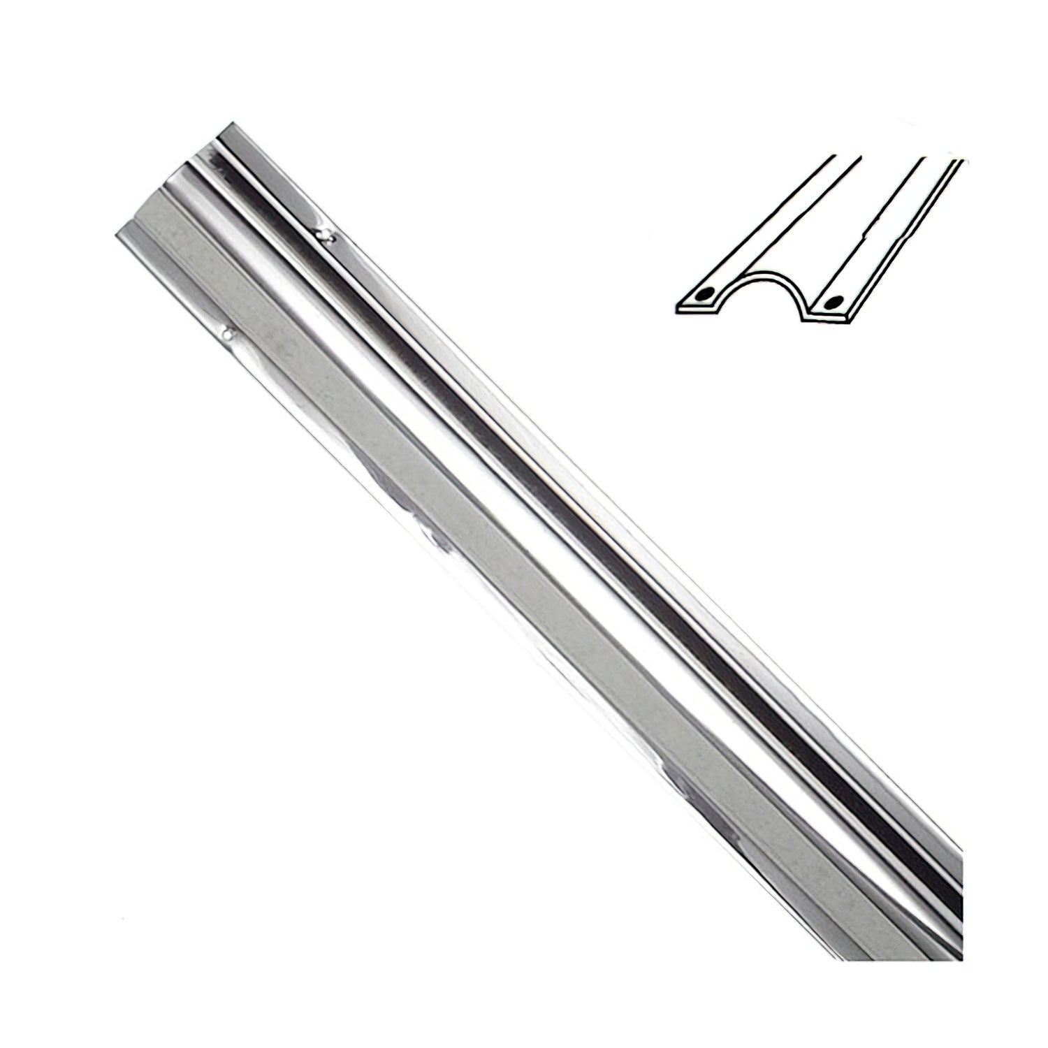Pisacables atornillable inoxidable 1 metro. | Leroy Merlin