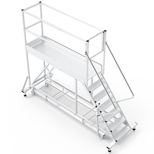 Plateforme roulante 3 marches - Hauteur max. de travail 2.60m - PTF203 ...