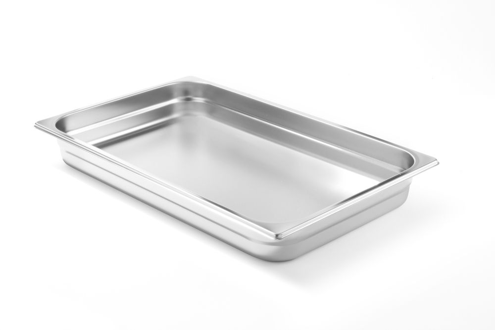 Bac GN 1/1 Profi Line - Hendi - Gris - l32.5- L53- P6.5- h6.5- Inox ...