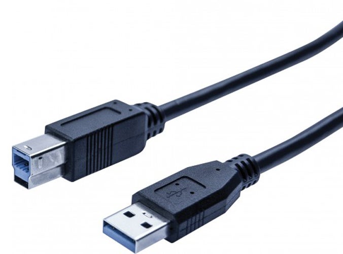 Câble usb 3.0 type a/b noir 3m CONECTICPLUS | Leroy Merlin