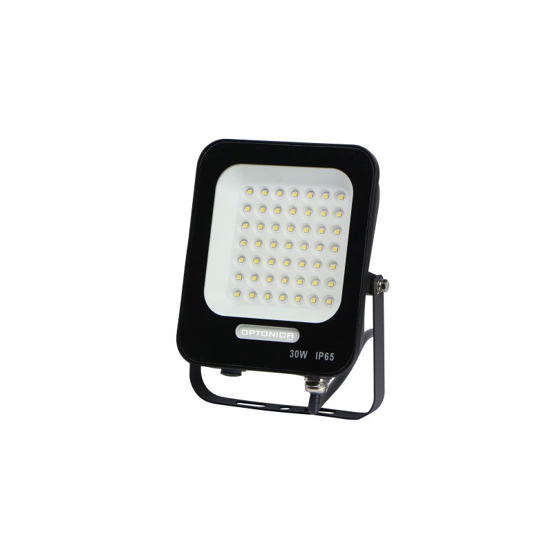 Projecteur LED SMD 30W - Vert - IP65 - Corps Noir - 2700lm - Extérieur ...