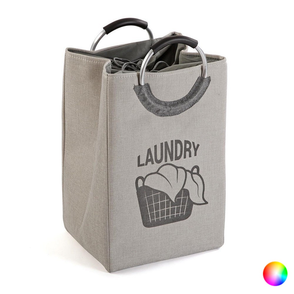 Cesto per i Panni Sporchi Laundry Poliestere Minimalista (30 x 55 x 36 ...
