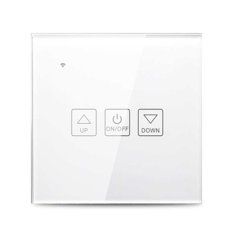 Interrupteur d'éclairage intelligent Wi-Fi, panneau en verre, commande ...
