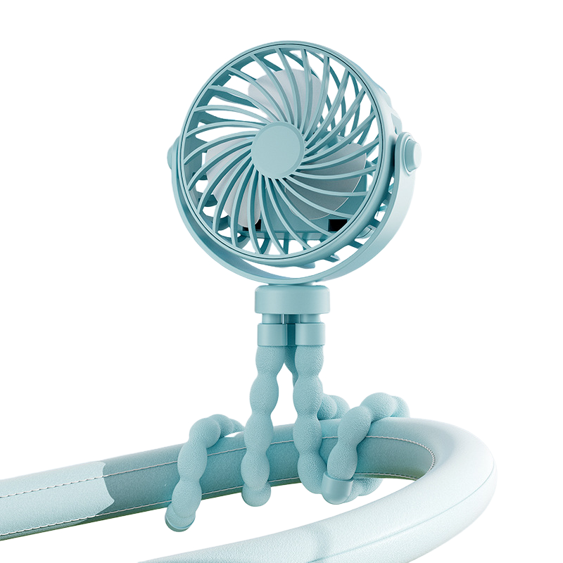 Mini ventilateur portable, ventilateur rechargeable avec trépied ...