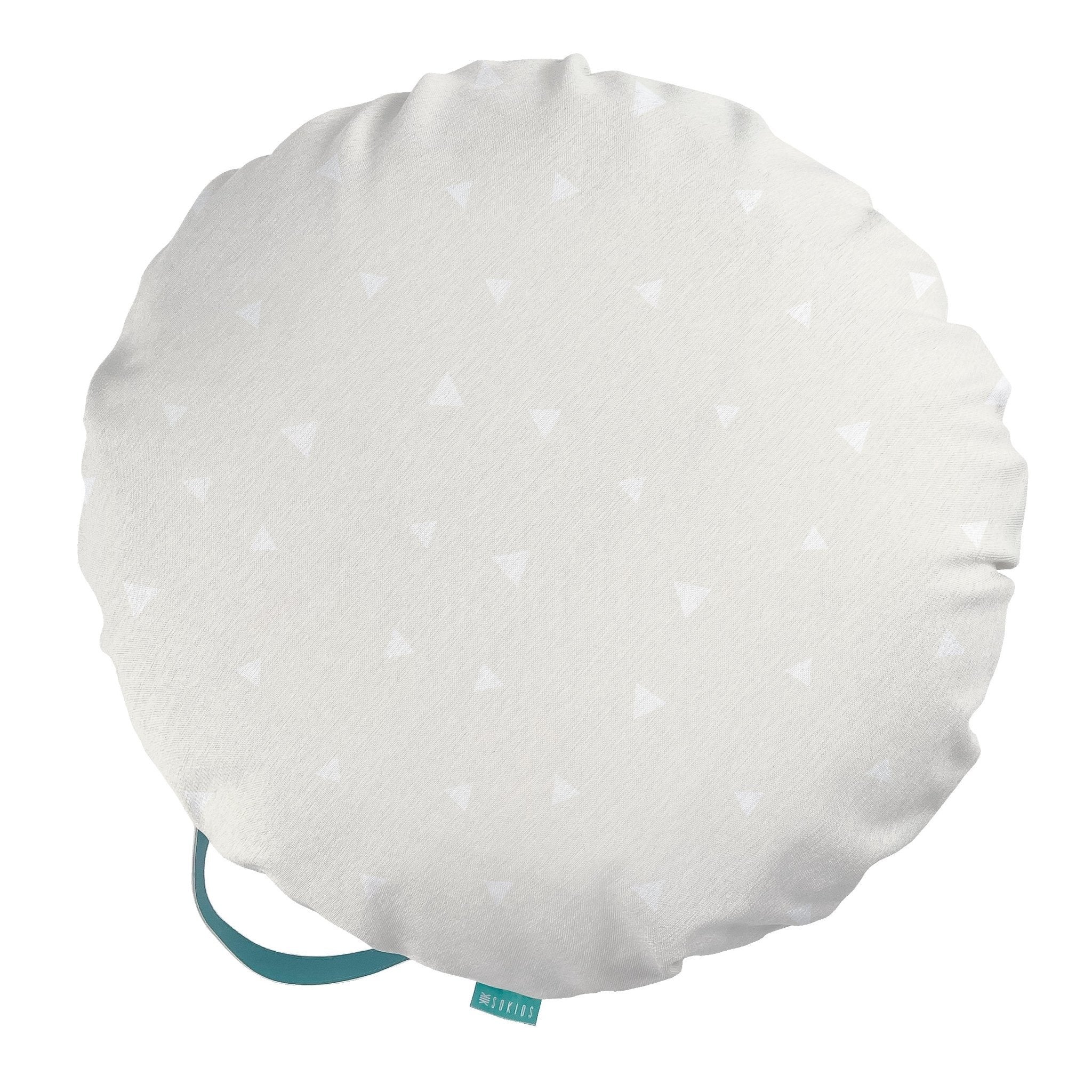 Pouf Panda Party Ø61 Blanc | Leroy Merlin
