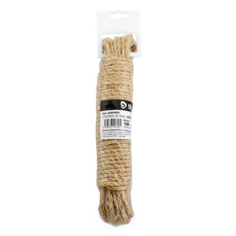 CSS 402020002 | Corde sisal 10mm 15M | Leroy Merlin