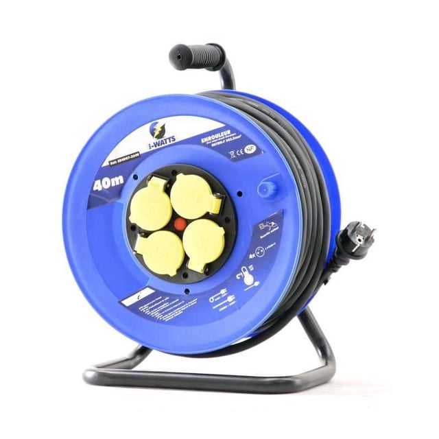 Enrouleur 40 mètres au meilleur prix | Leroy Merlin