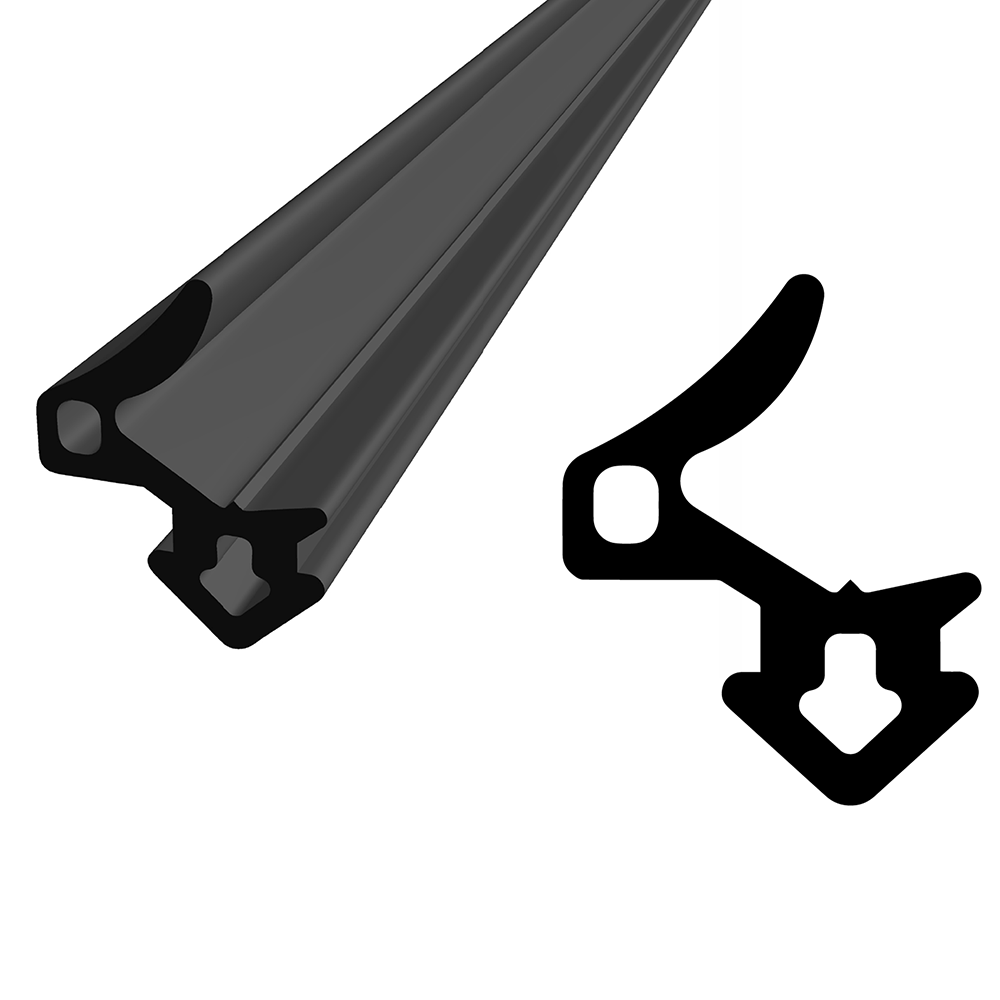 Joint de fenêtre EPDM noir WS023 5 m joint pour fenêtre joint de porte ...