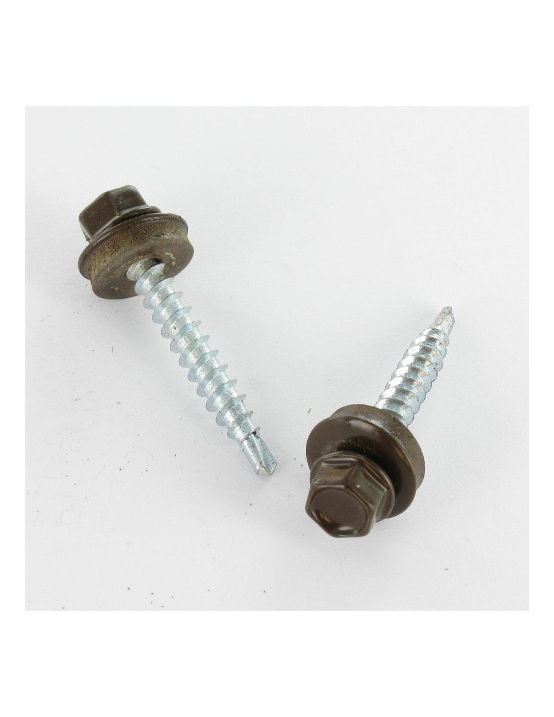 Vis autoperceuse Tête hexagonale TH 4.8X35 Rondelle d'étanchéite avec joint néoprene EPDM Acier ...