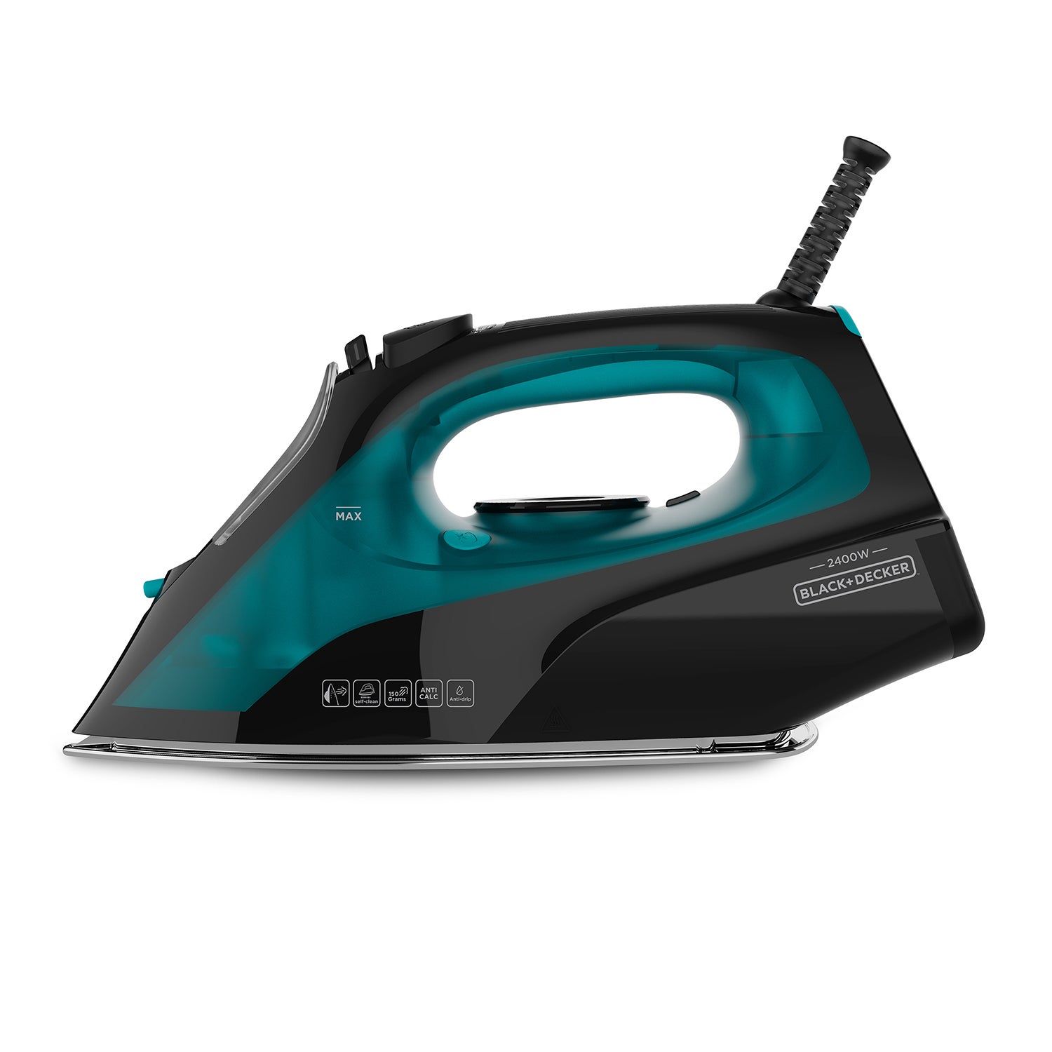 Ferro da stiro a vapore 2400w 45g/min - Black+decker BXIR2403E | Leroy ...