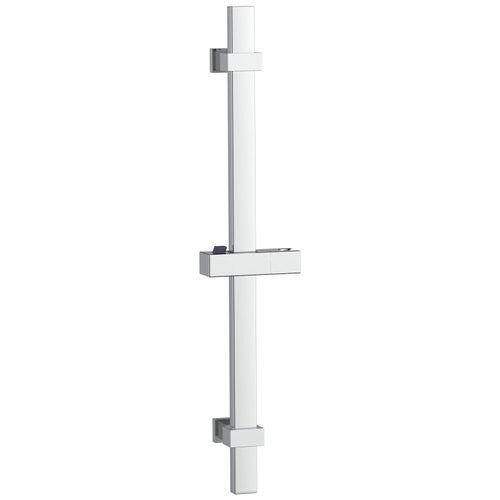 Barre de douche coulissante Idro Bric CAVSAL0156CR SQUARE Chrome ...