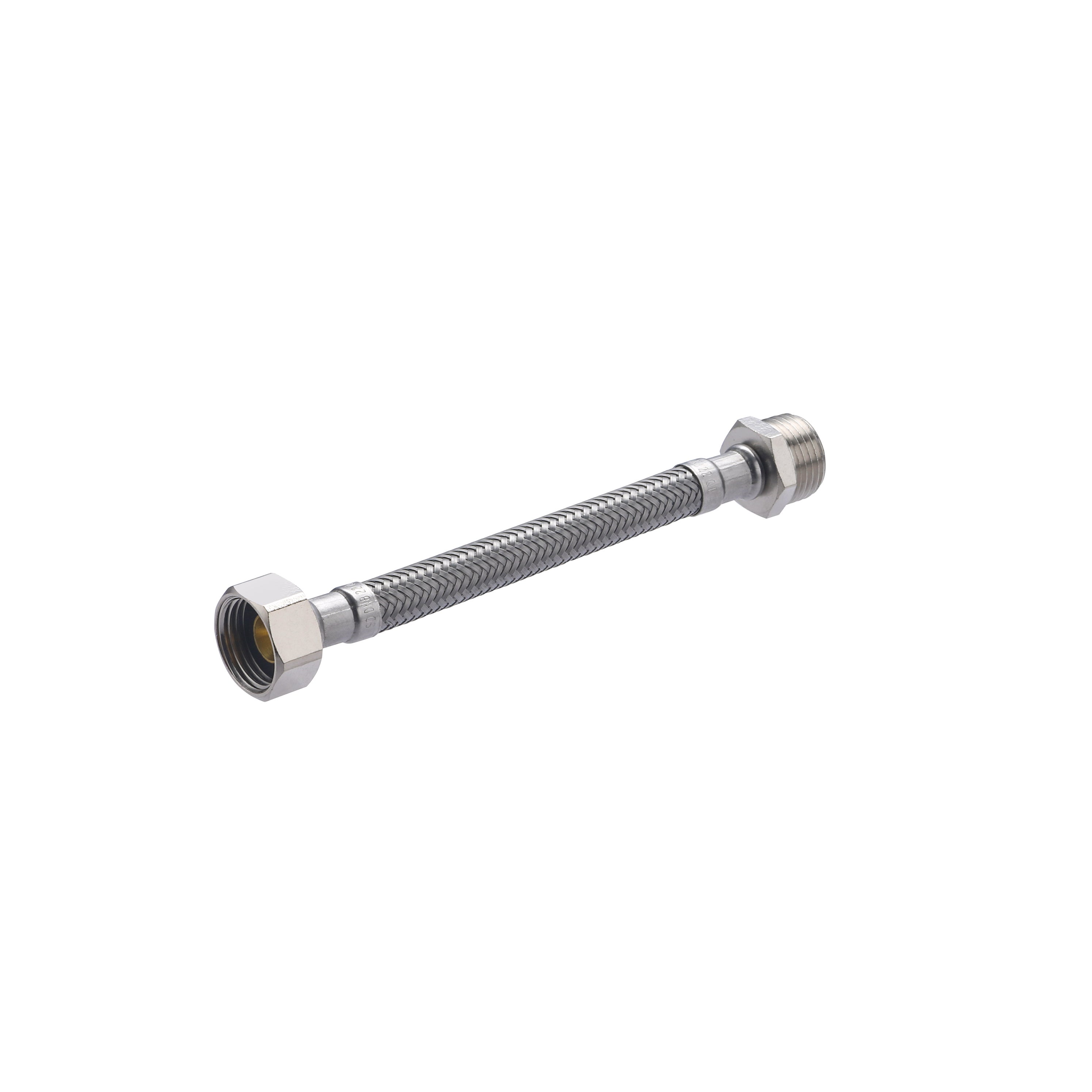 01 FLEXIBLE INOX 15CM M 1/2 - F 1/2 DN8 | Leroy Merlin