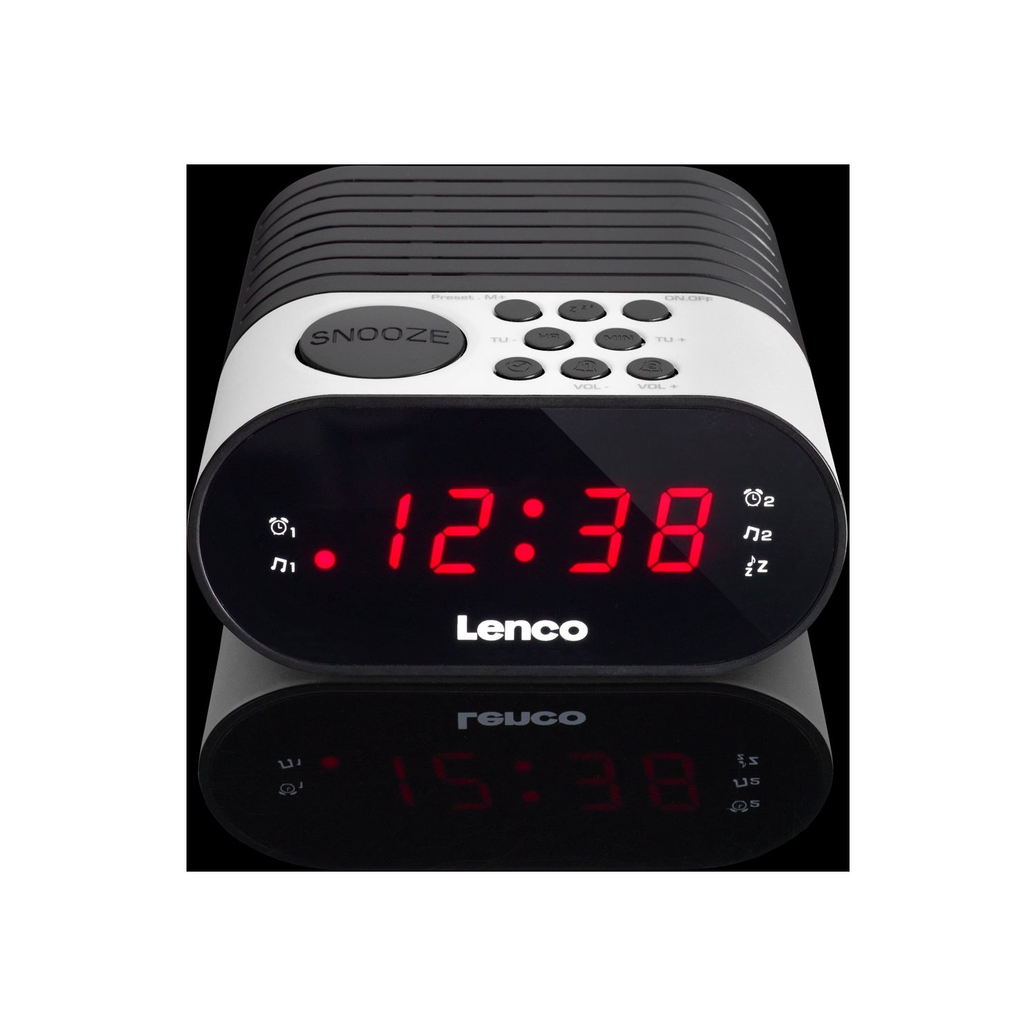 Lenco - lenco clock radio cr-07 white - a002297 | Leroy Merlin