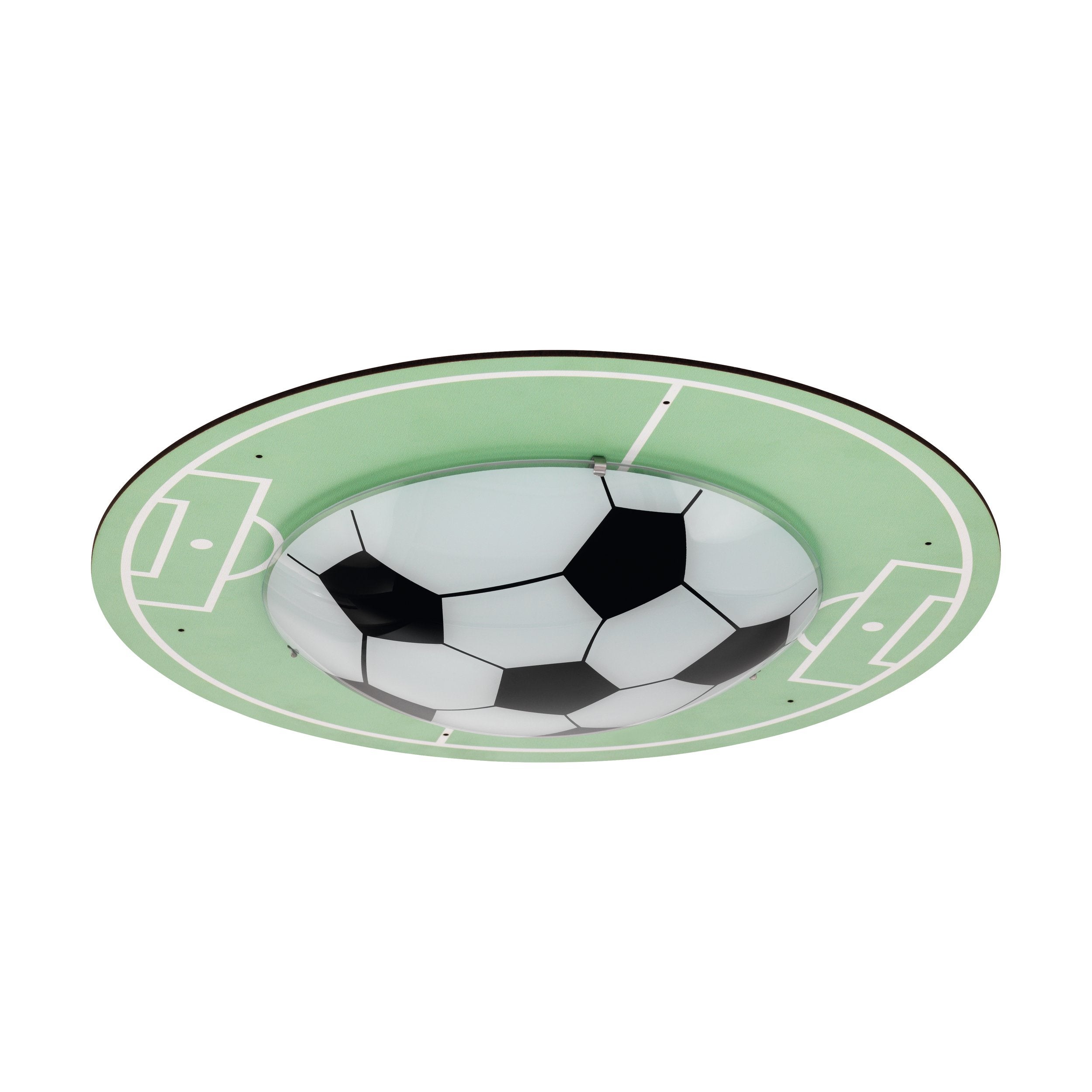 Plafón de Techo Infantil Eglo Tabara Verde 1 Bombilla E27 | Leroy Merlin