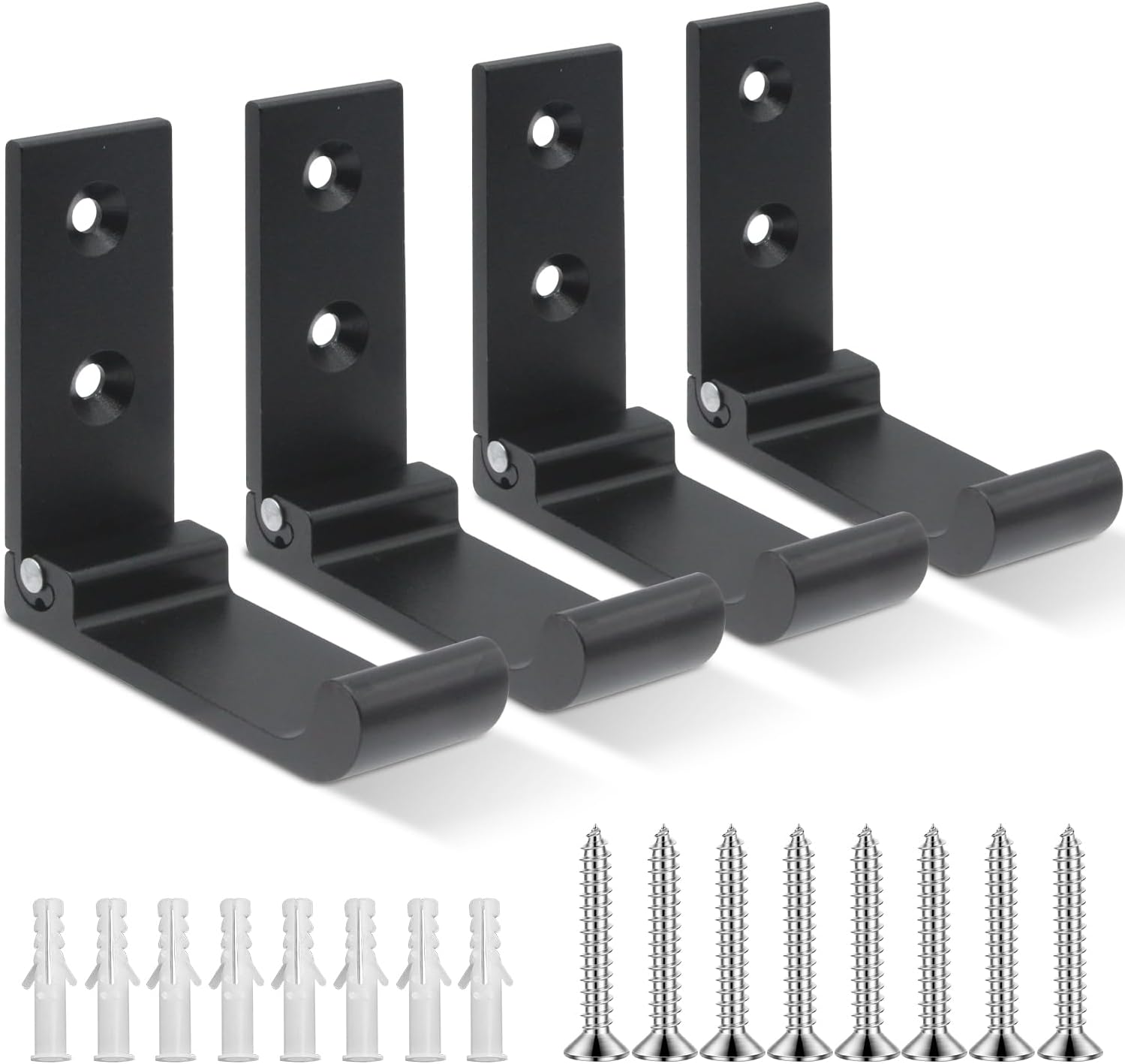 Crochet mural pliable, support mural,patère invisible avec vis, patère ...