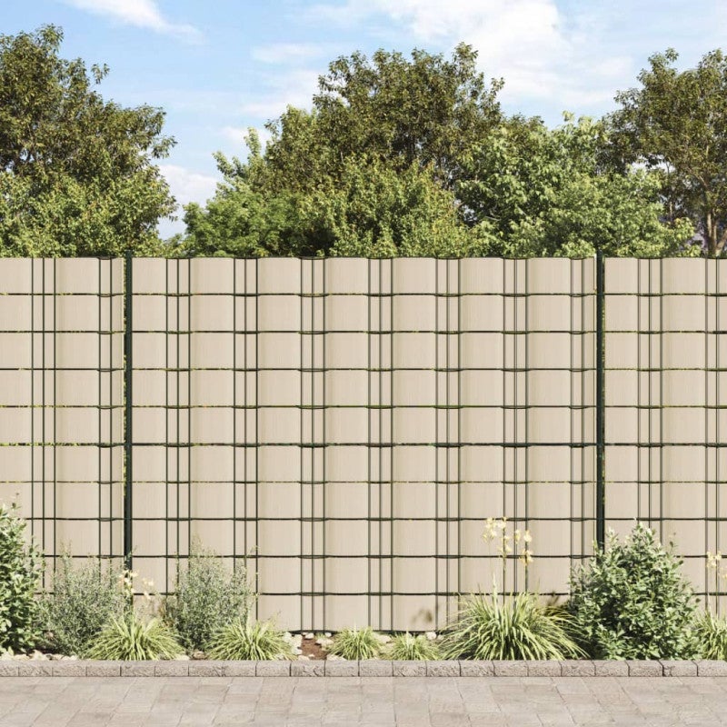 Recinzione Frangivento da Giardino PVC 70x0,19 m Crema vidaXL | Leroy ...