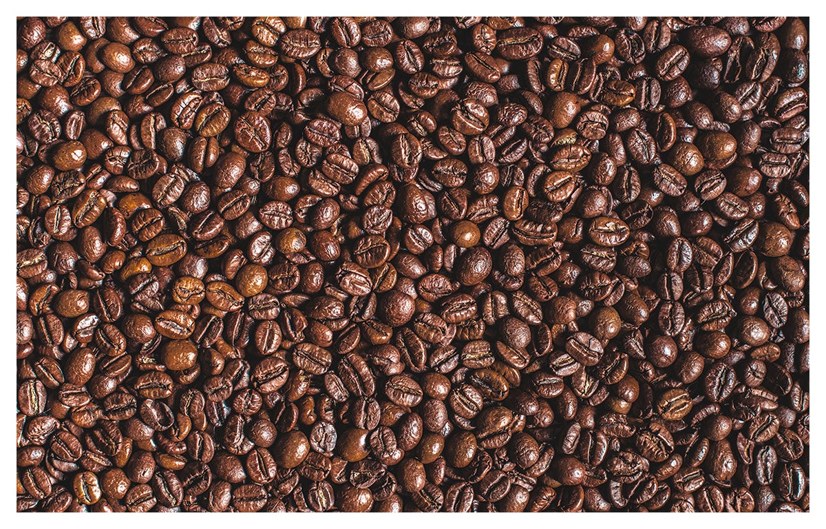 Poster per la cucina grano di caffè in follia - 60x40cm - made in ...