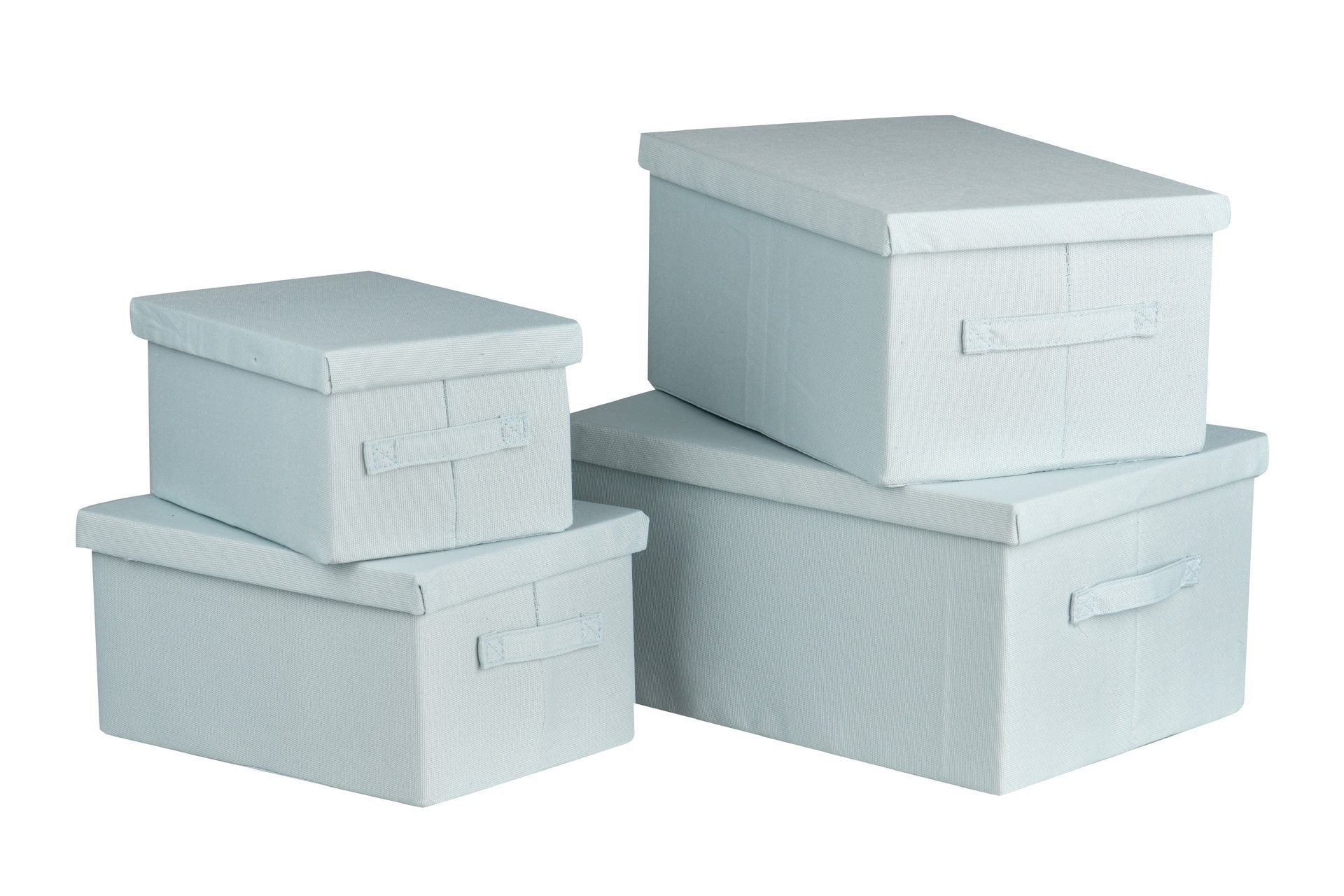 Set 4 Boxes 40x30x20/36x26x18/32x22x16/28x19x14 Cm | Leroy Merlin