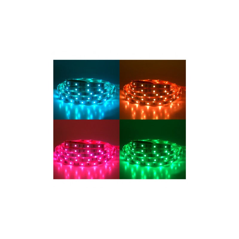 Bandeau LED RGB 5 m 30 LED/m 36W IP67 | Leroy Merlin