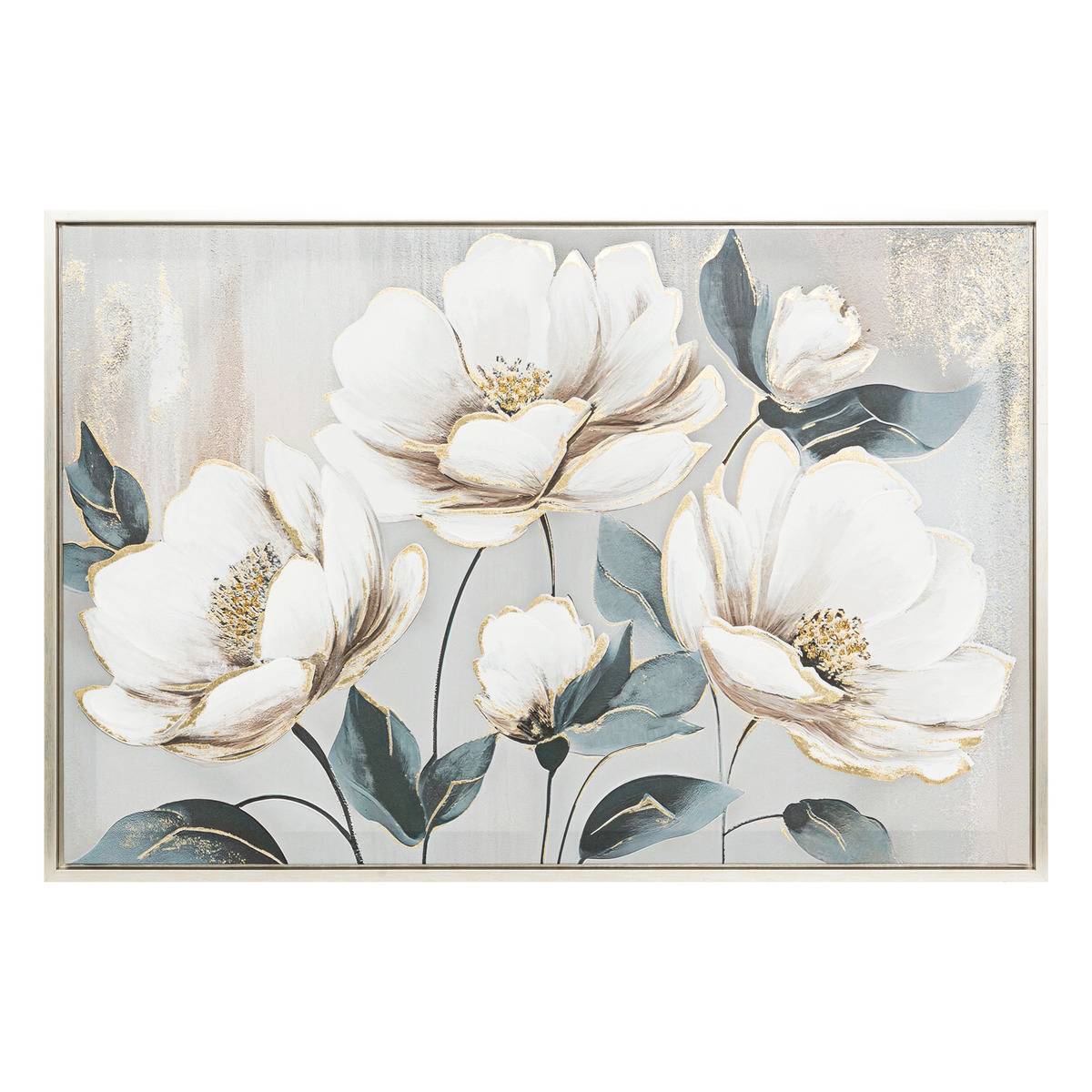 Toile peinte encadrée Margaret 90x60cm - Atmosphera créateur d ...