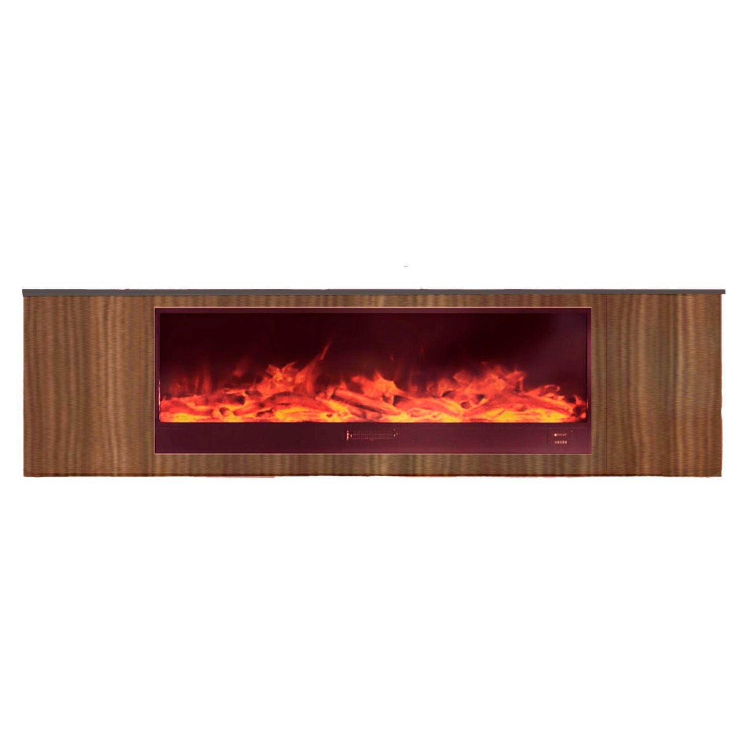 Sined Vulture Meda 150 Brown Mobile Kit: 1500W Electric Fireplace, In ...