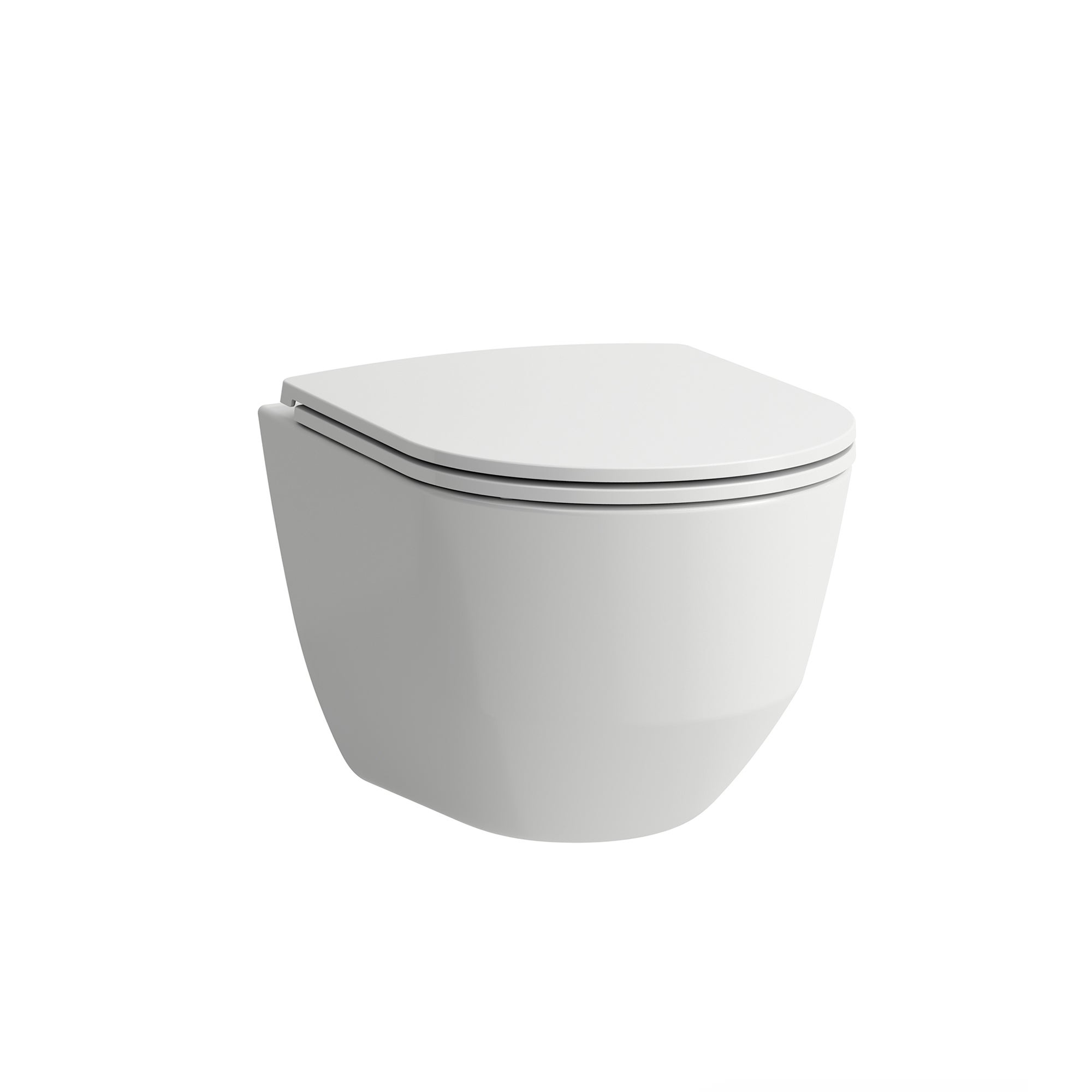 Laufen PRO WC suspendu Compact, sans rebord, 360x490mm, fixation cachée ...