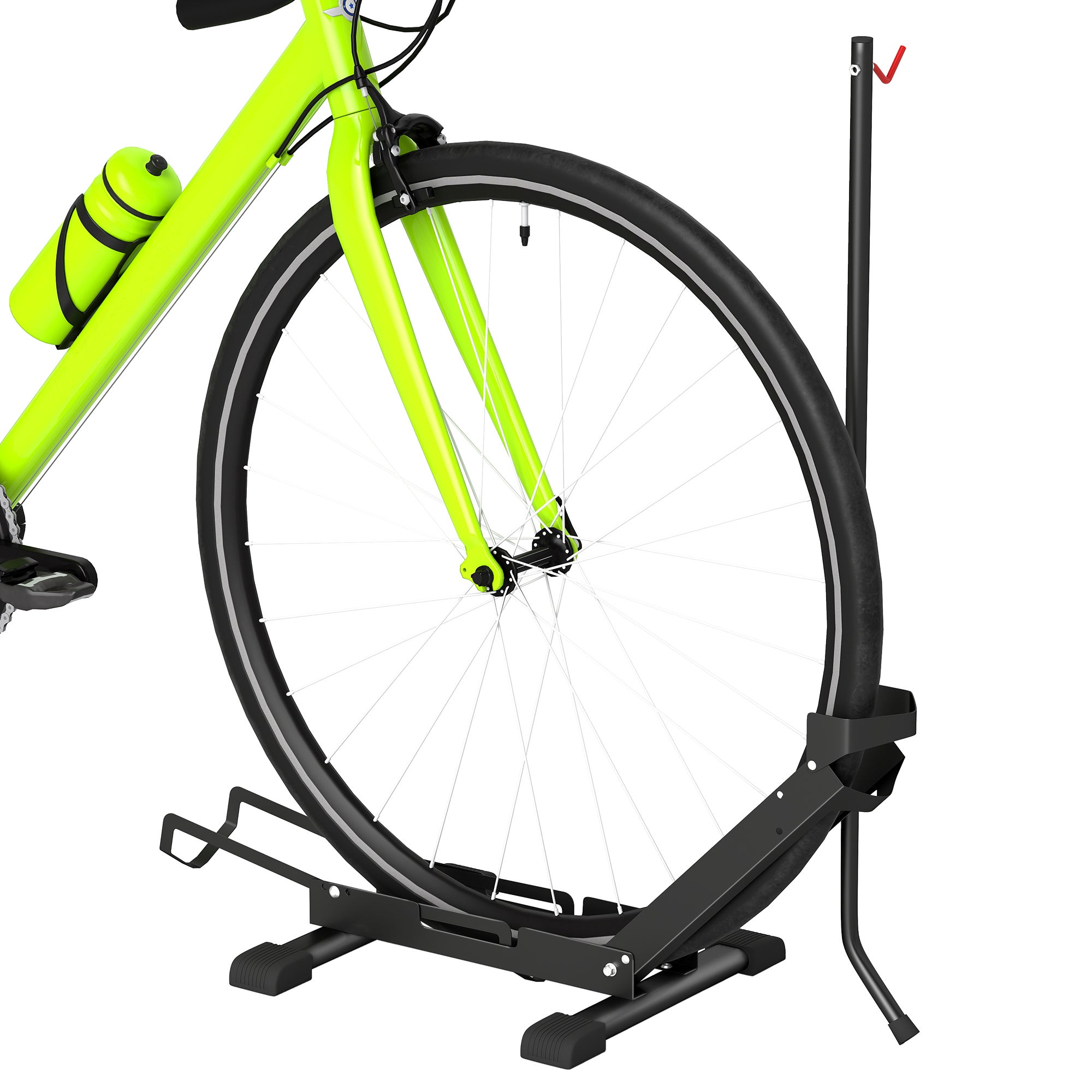 Porte-vélos pliant réglable hauteur largeur tube soutien acier ...