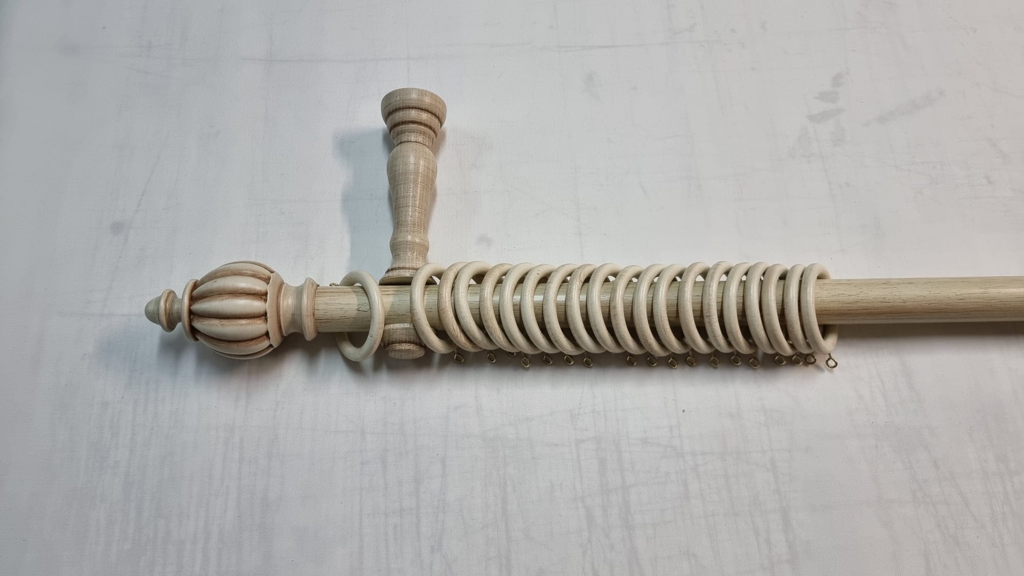 Tringle à rideau en bois de haute qualité, diamètre 35 mm couleur ...