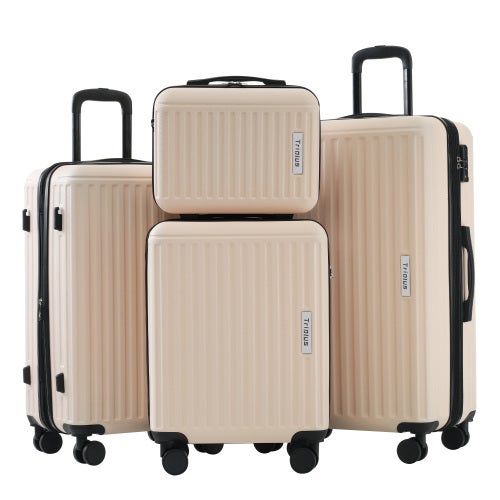 Ensemble de valises S-M-L-XL, bagages avec trousse de toilette, valise ...