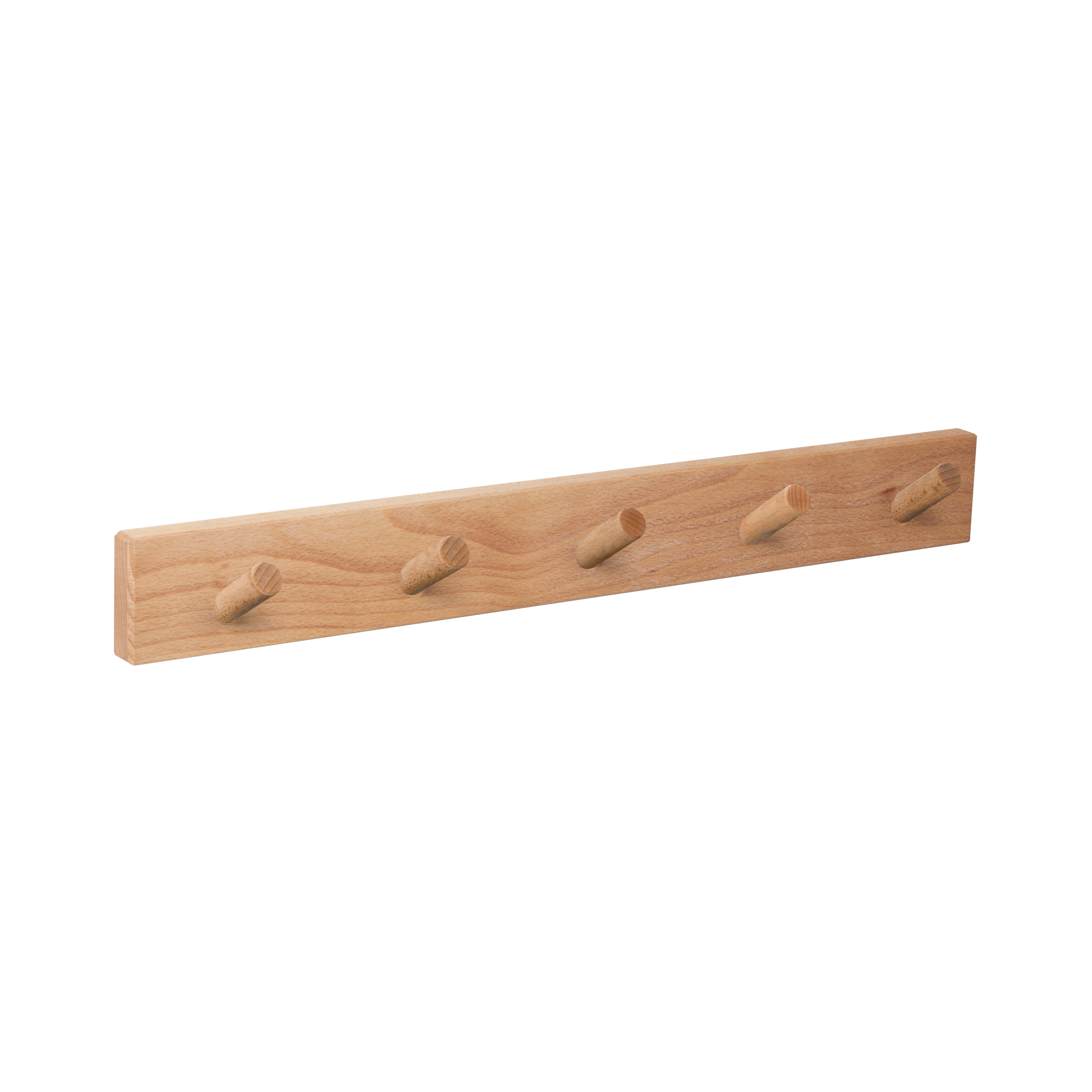 PERCHA pared madera diseño moderno NÓRDICO escandinavo HAYA con 5 ...
