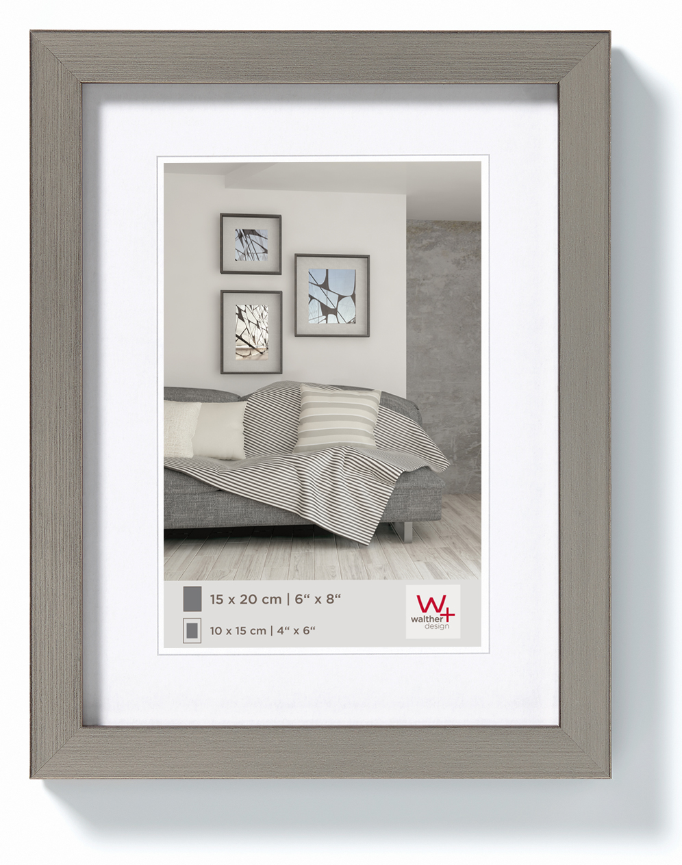 Cadre design Construction 018X024 cm ACIER | Leroy Merlin