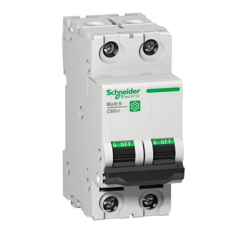 Disjoncteur miniature 20A Multi9 C60SP Schneider Electric - 2 pôles ...