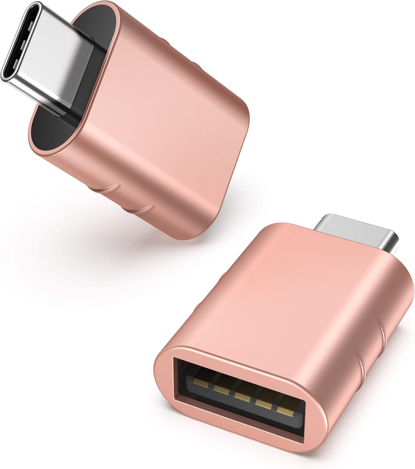 Adapter USB C do USB, 2 sztuki w zestawie, adapter USB C męski na USB 3 ...