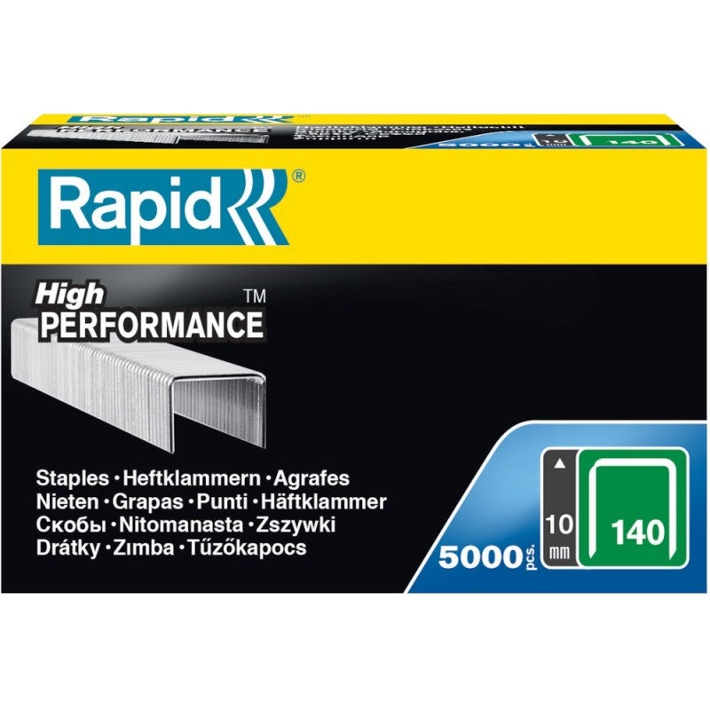 Rapid 11910731 No. 140 Graffe a Filo Piatto 10 mm, Acciaio | Leroy Merlin