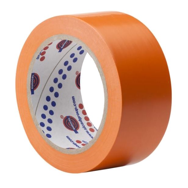 Ruban adhésif PVC orange 72mmx33m - EUROCEL - 1000005045 | Leroy Merlin