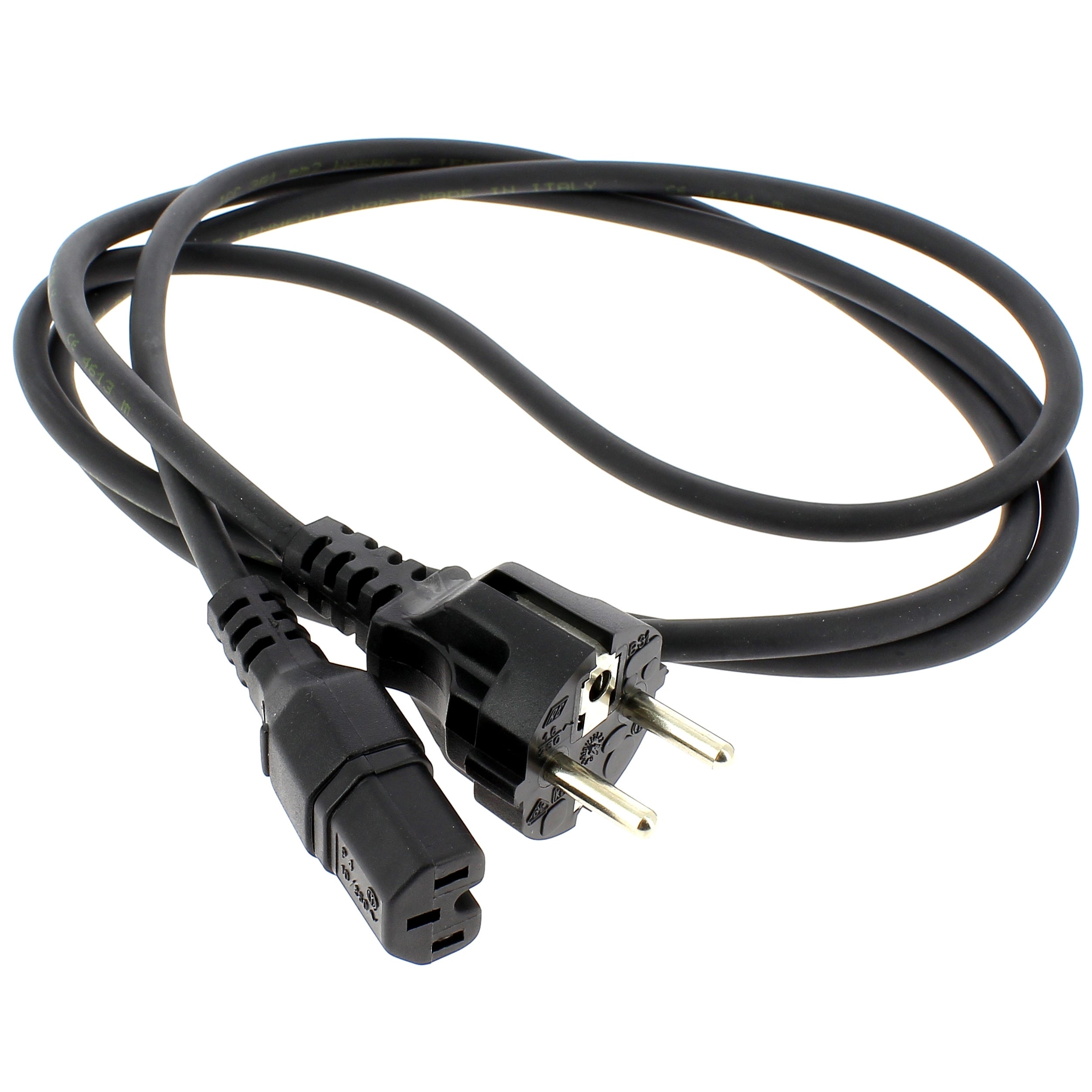 Cable de alimentación negro 1m ts-01020680 para raclette tefal | Leroy ...