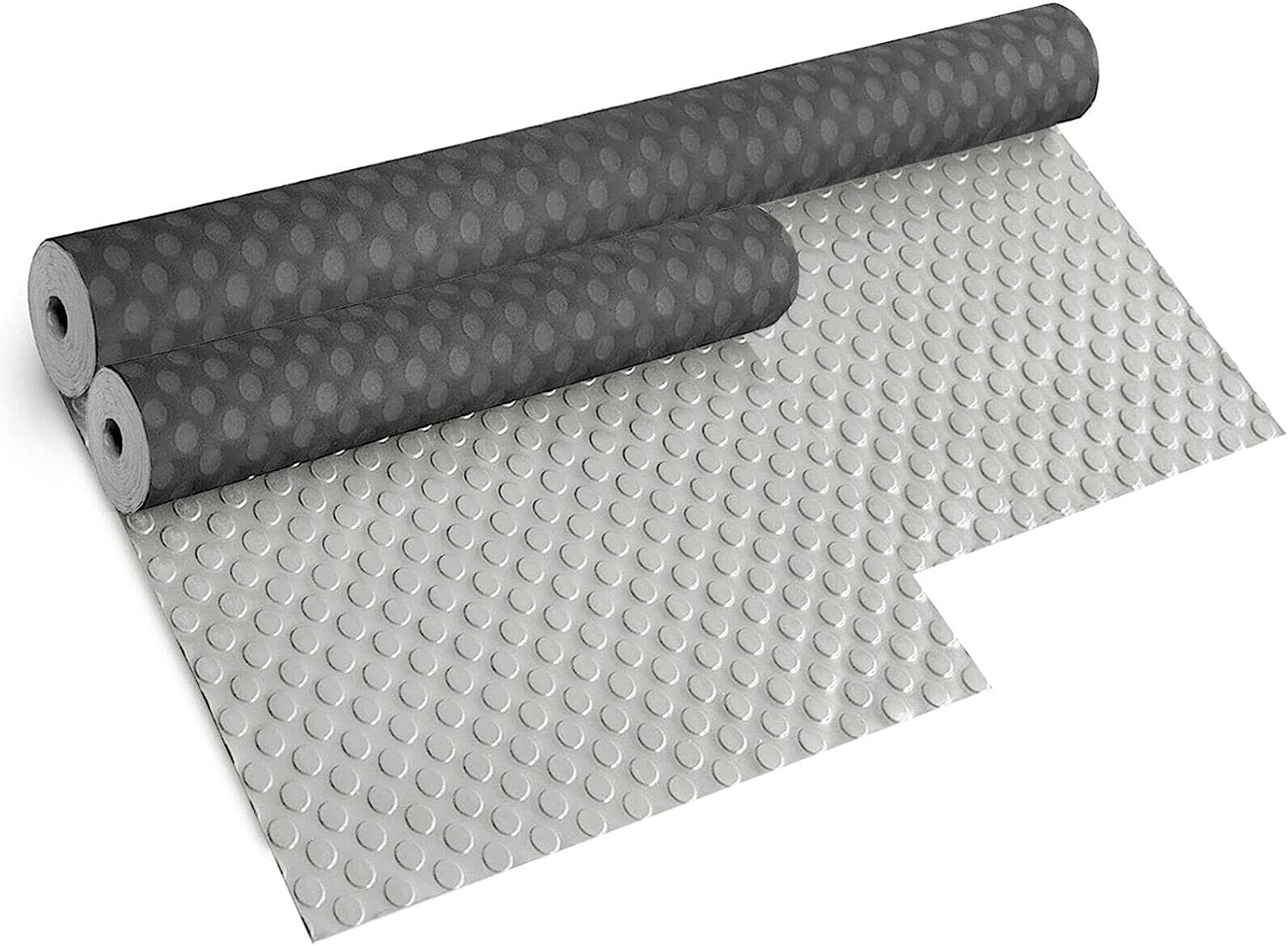 Revêtement de Sol Boulonné PVC Antidérapant Gris Au Mètre H200 | Leroy ...