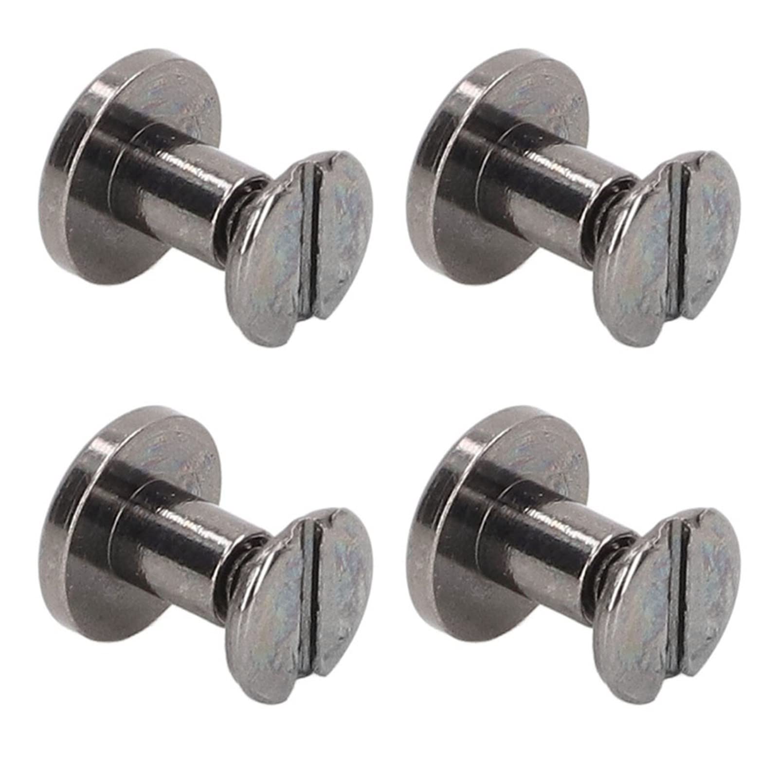 Kit assorti de 100 ensembles de vis Chicago, rivets en cuir, rivets à ...